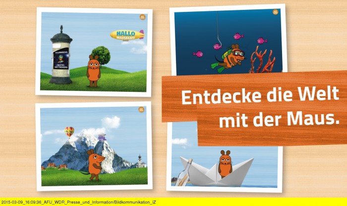 Entdecke die Welt von die Sendung mit der Maus - App - kinderinfo-blog