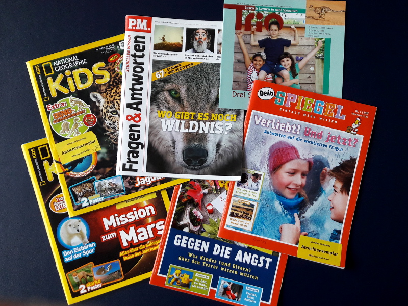 Zeitschriften für Kids ab 10 - kinderinfo-blog